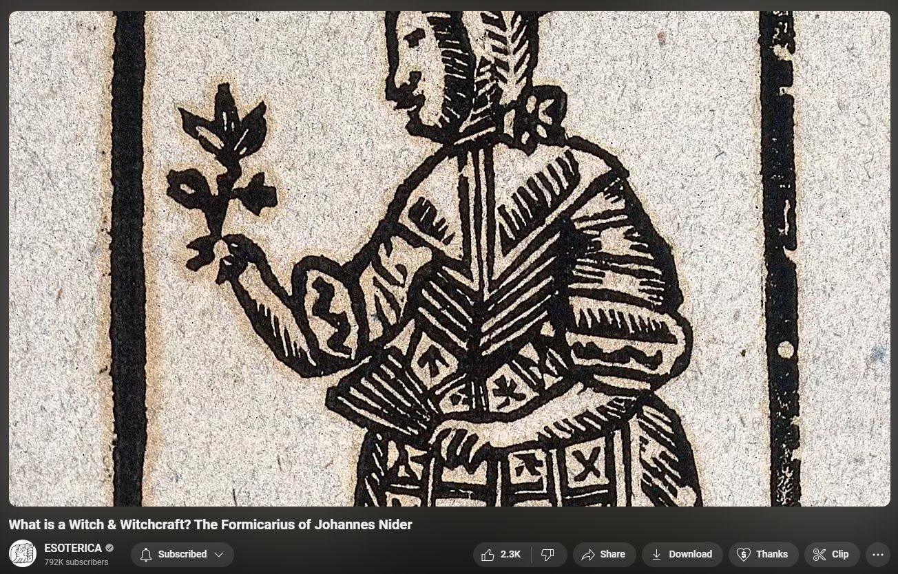 Who Invented the Witch Formicarius of Johannes Nider – wp EASTGHOST com