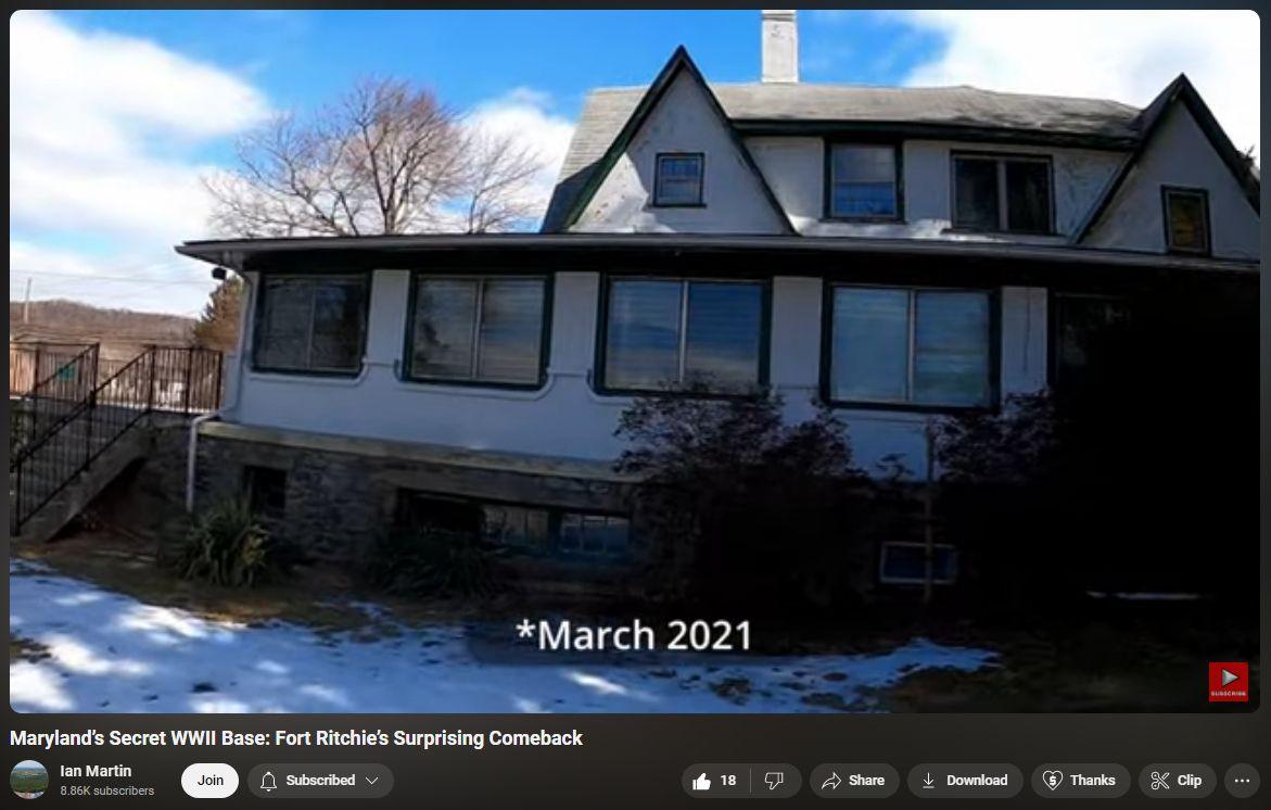 Fort Ritchie near PenMar Raven Rock in Cascade Maryland – wp EASTGHOST com