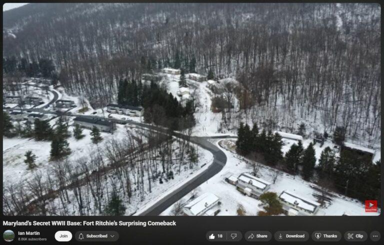 Fort Ritchie near PenMar Raven Rock in Cascade Maryland – wp EASTGHOST com