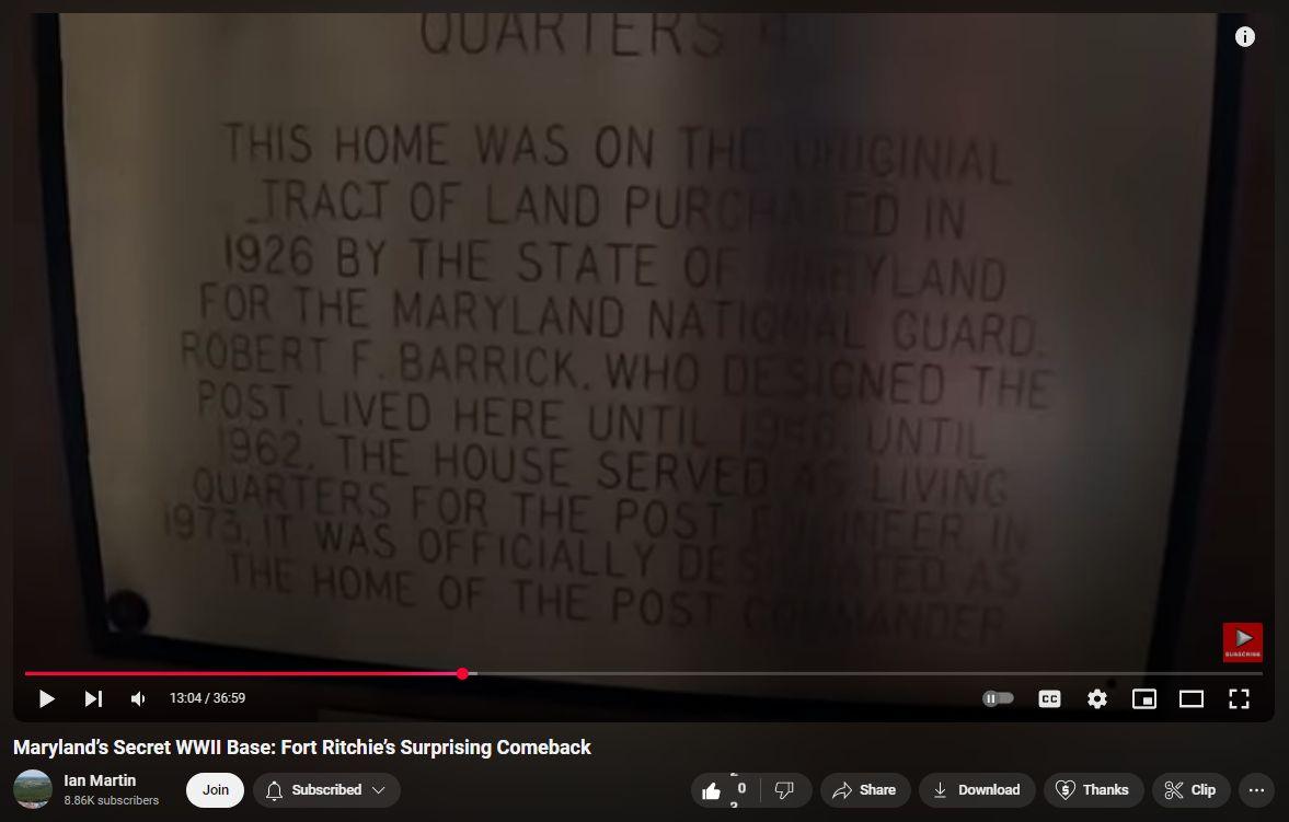 Fort Ritchie near PenMar Raven Rock in Cascade Maryland – wp EASTGHOST com