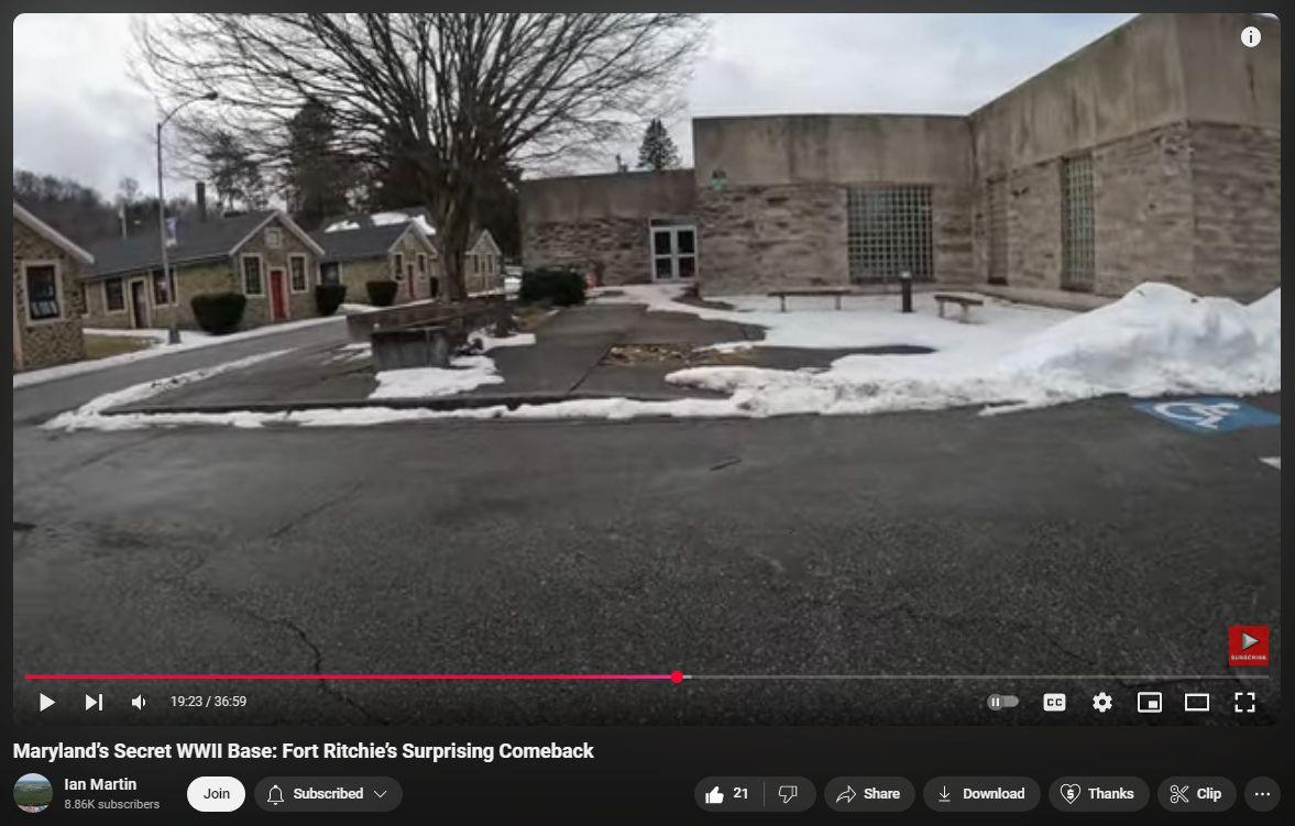 Fort Ritchie near PenMar Raven Rock in Cascade Maryland – wp EASTGHOST com