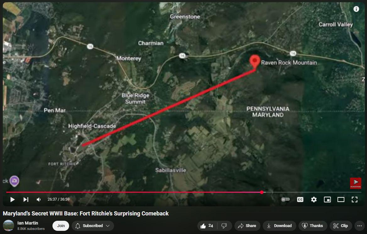 Fort Ritchie near PenMar Raven Rock in Cascade Maryland – wp EASTGHOST com