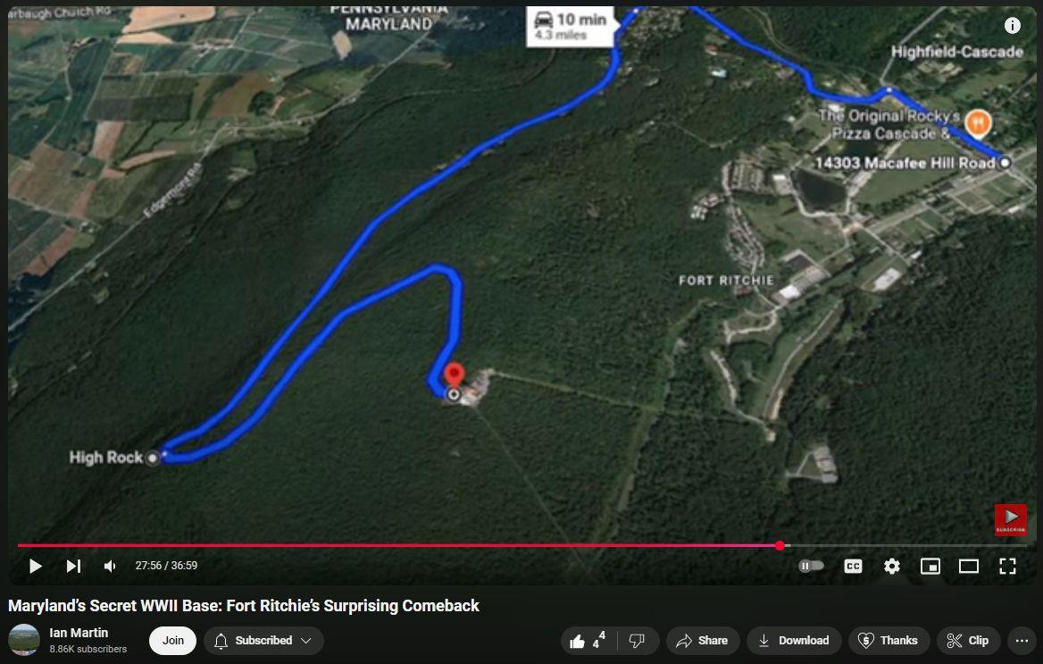 Fort Ritchie near PenMar Raven Rock in Cascade Maryland – wp EASTGHOST com